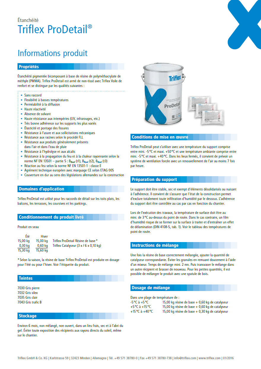 Centre de téléchargements Triflex